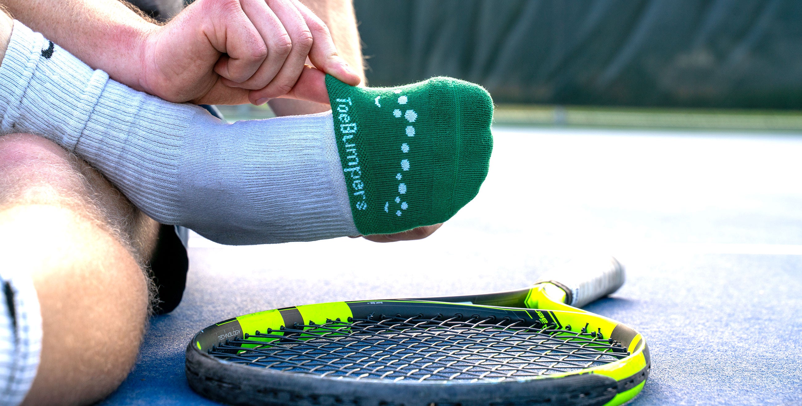 Men's Toe-Cushioned Running Socks – Toe Bumpers