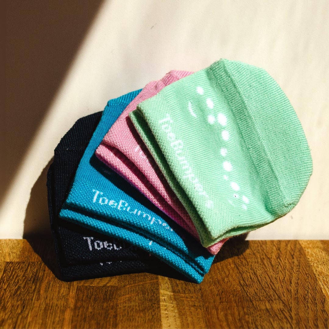 Men's Toe-Cushioned Running Socks – Toe Bumpers
